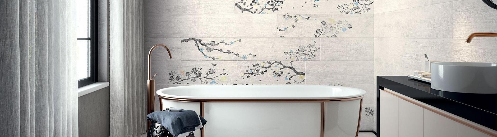 Inferno Decorative Wood Effect Porcelain Tiles